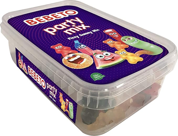 Bebeto Party Fizzy Gummy Mix 400g (Halal): Amazon.co.uk: Grocery