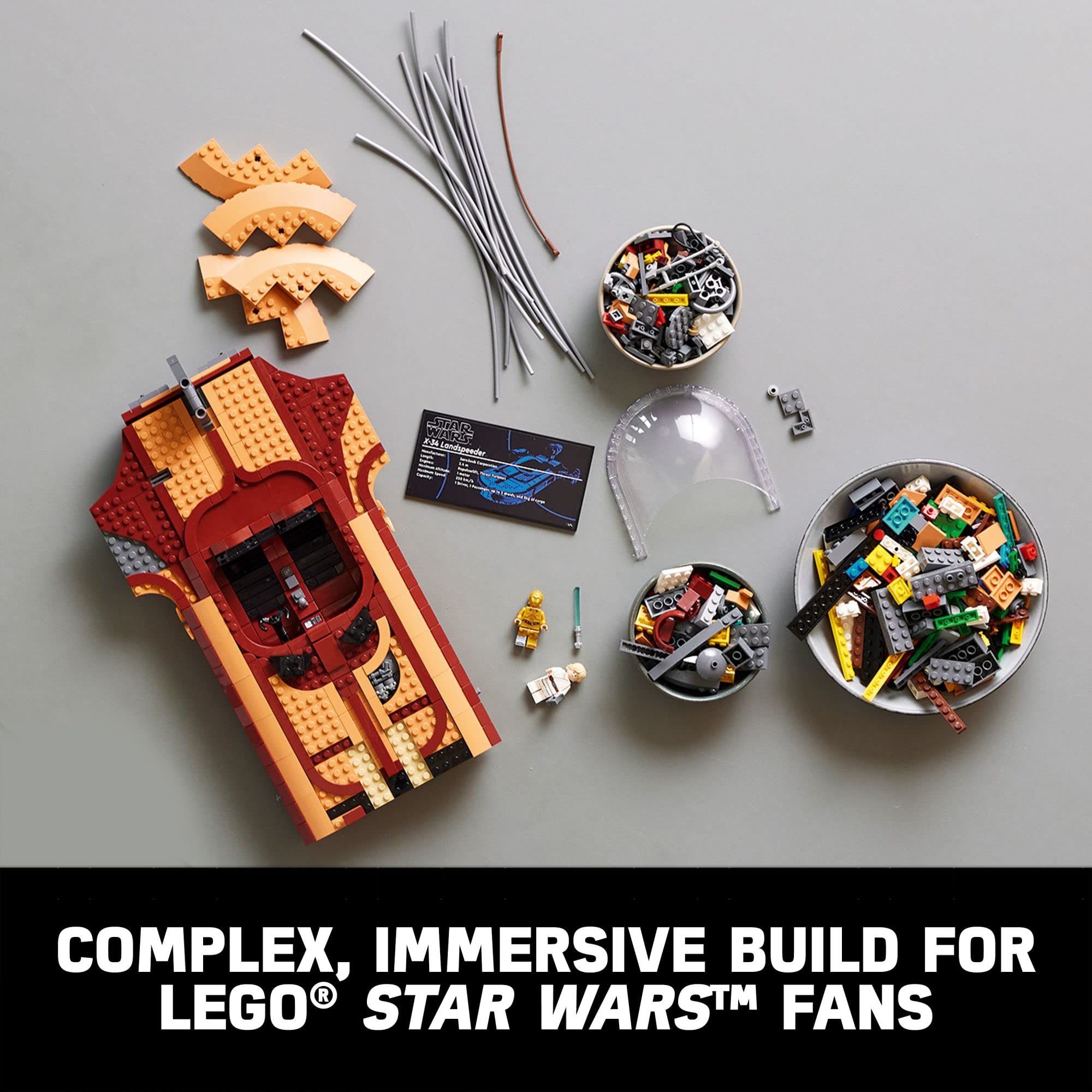Mua LEGO Star Wars TM Classic Luke Skywalker‚Äôs Landspeeder 75341, UCS ...