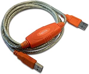 Amazon.com: Laplink 6' USB 2.0 High-Speed Transfer Cable for PCmover ...