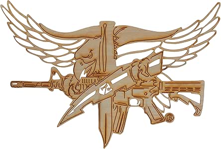 Amazon.com: Wood Sign - SWAT Operator Eagle Insignia: Everything Else