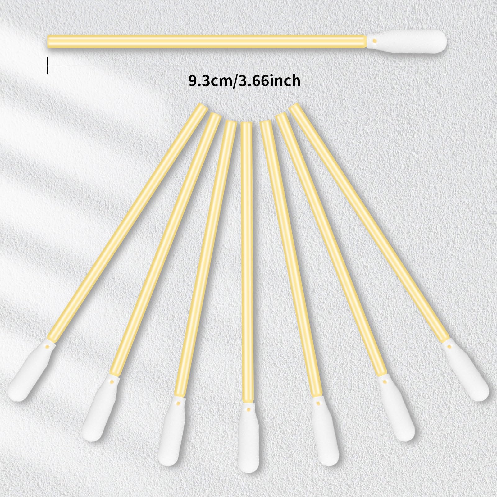 Mua Chinco 200 Pieces Foam Swab Sponge Swab Foam Tips Sponge Stick for ...
