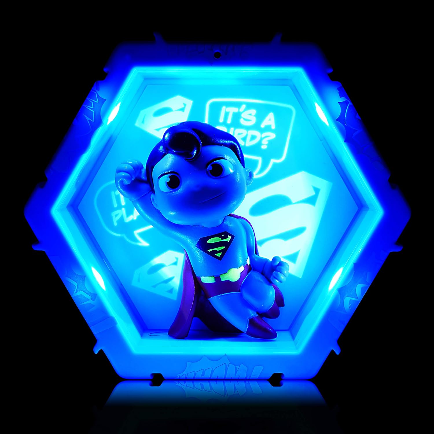 WOW! PODS Superman – Official DC Comics Superhero Light-Up Bobble-Head ...