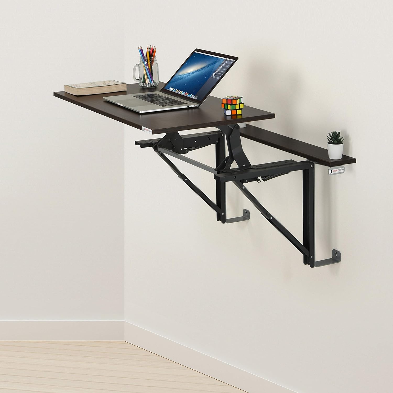 INVISIBLE BED Sit Stand Study & Work Table with Foldable and Liftable ...
