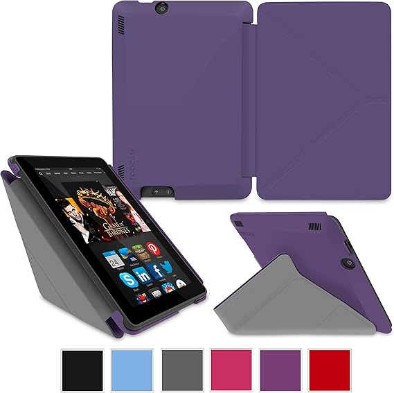 Amazon.com: rooCASE Amazon Kindle Fire HDX 7 Case - (2014 Current ...
