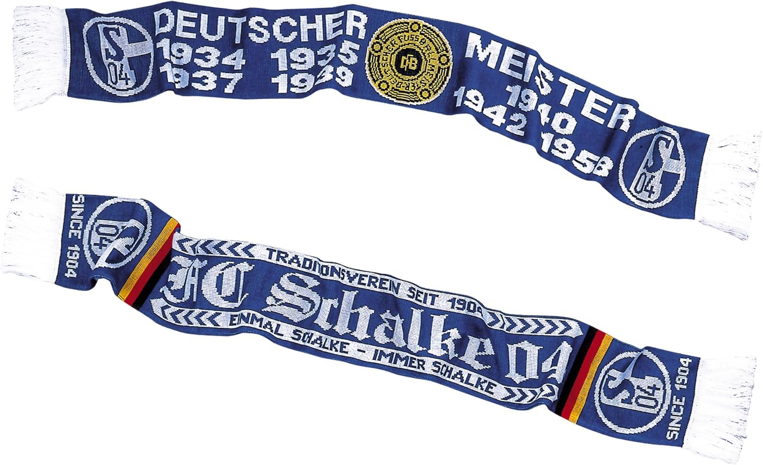FC Schalke 04 Schal Tradition Saison 2017/2018: Amazon.de: Bekleidung