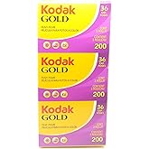 Amazon.com : KODAK GOLD 200 Film / 3 pack / GB135-36-Vertical packaging : Electronics