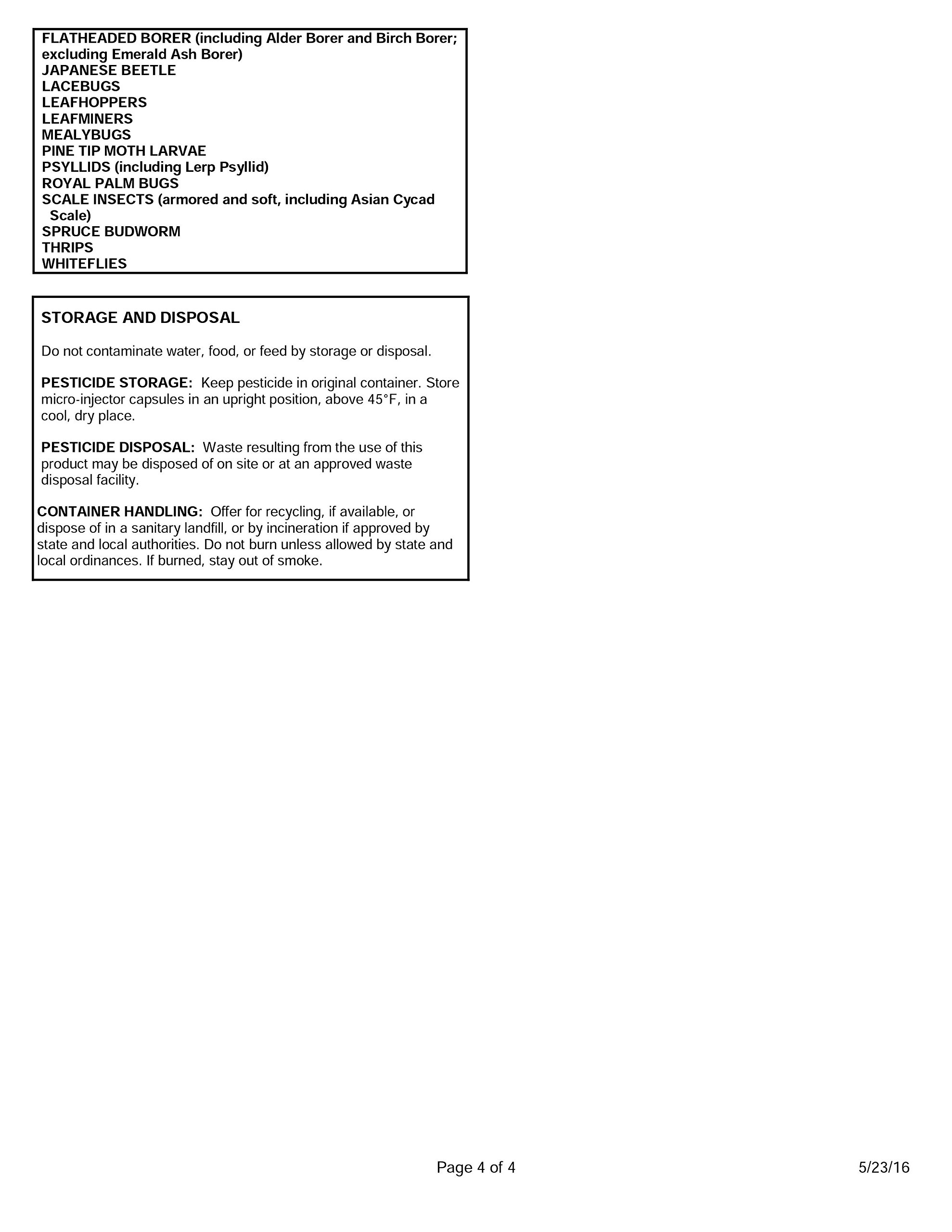Mua Mauget Dinocide Insecticide, Tree Injector, Insecticide, Containing ...