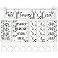 Amazon.com : Naozinebi Eucalyptus Calendar Bulletin Board Set Greenery ...