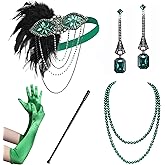 Amazon.com: BABEYOND 1920s Flapper Accessories Gatsby Costume ...