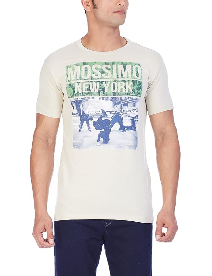 Buy Mossimo Men's Round Neck T-Shirt at Amazon.in