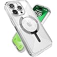 Amazon.com: Speck Clear iPhone 15 Pro Case - Slim, Built for MagSafe, Drop Protection Grip ...