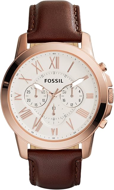 Buy Fossil Analog Silver Dial Men's Watch - FS4991 at Amazon.in