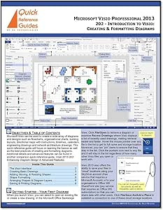 Amazon.com : Microsoft Visio 2013 Professional & Standard Quick Reference Guide - Introduction ...