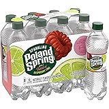 Amazon.com: Poland Spring Brand Sparkling Natural Spring Water, Triple Berry, 16.9-Ounce Plastic ...