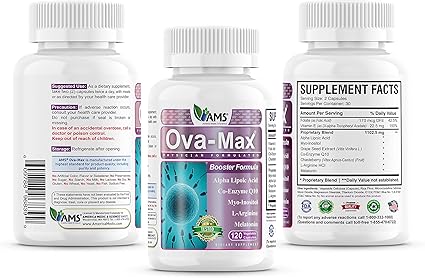 Amazon.com: OVA-Max Women's Fertility Capsules, 120 Count: Health ...