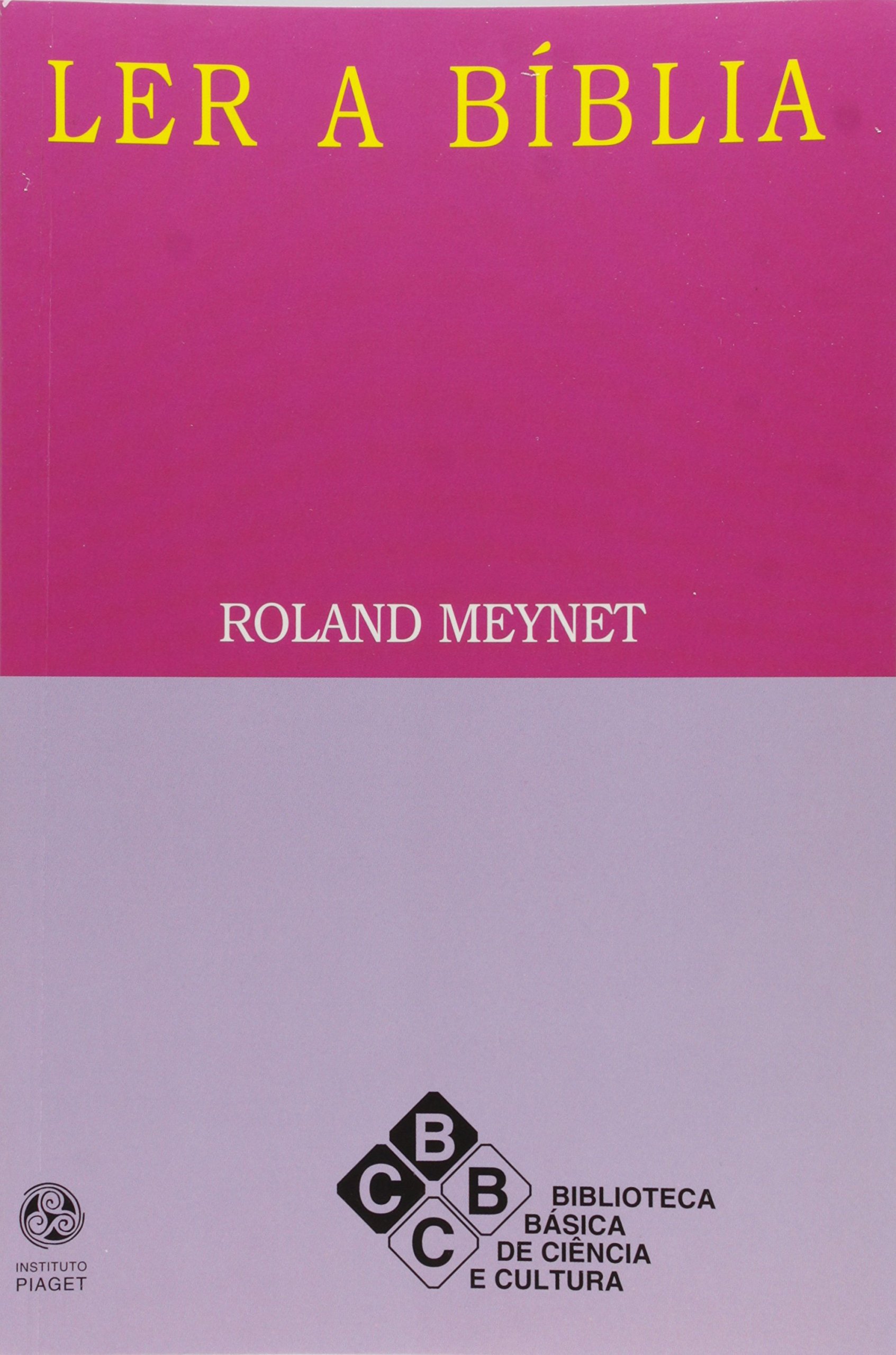 Ler a Bíblia PDF Roland Meynet