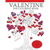 Amazon.com: Valentine's Day Adult Coloring Book: An Adult Coloring Book ...