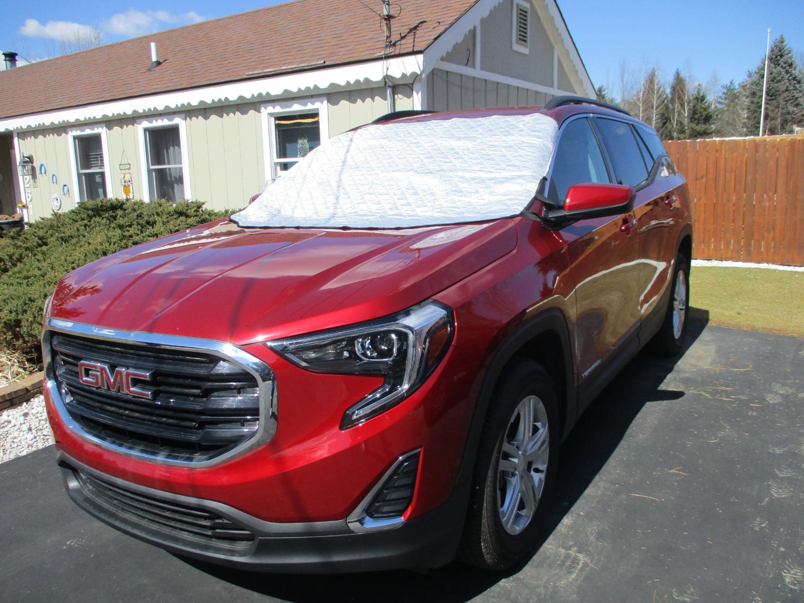 The Quick Removal Magnetic Windshield Snow Tarp Cover – Mebior