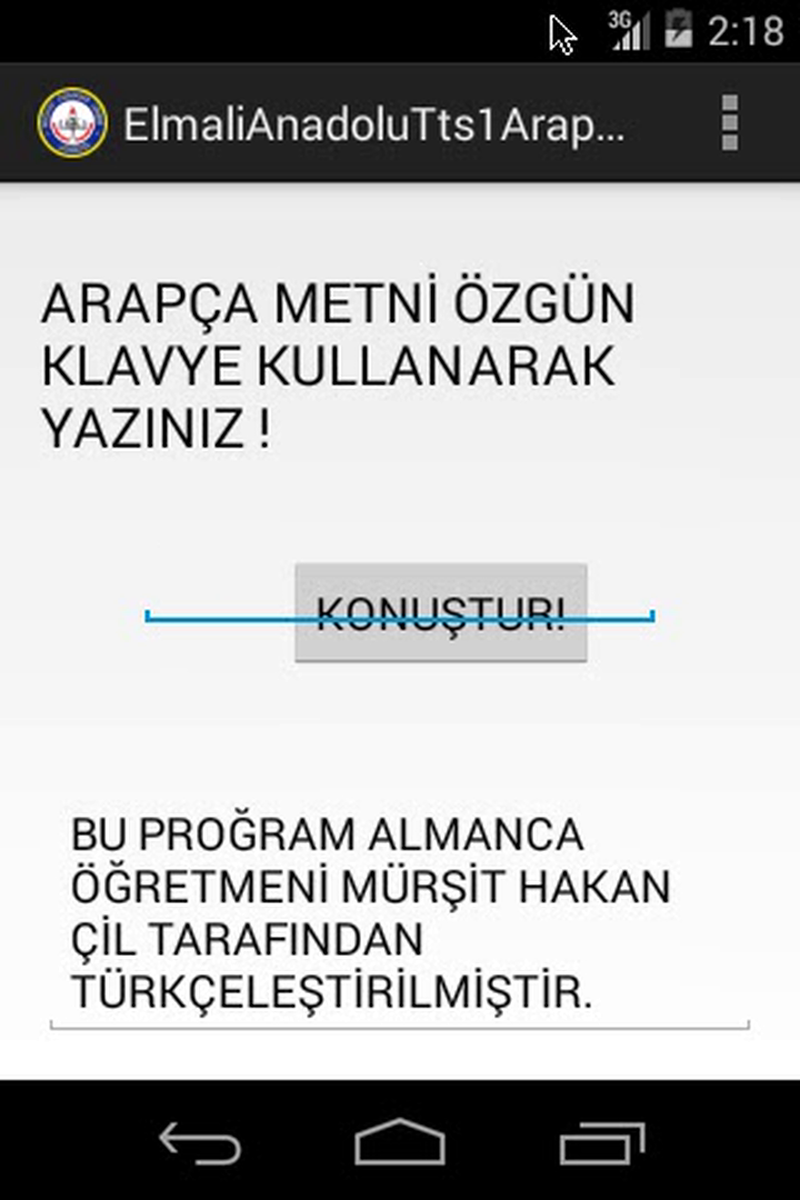 TTS Arapça-TTS Arabic - App on Amazon Appstore