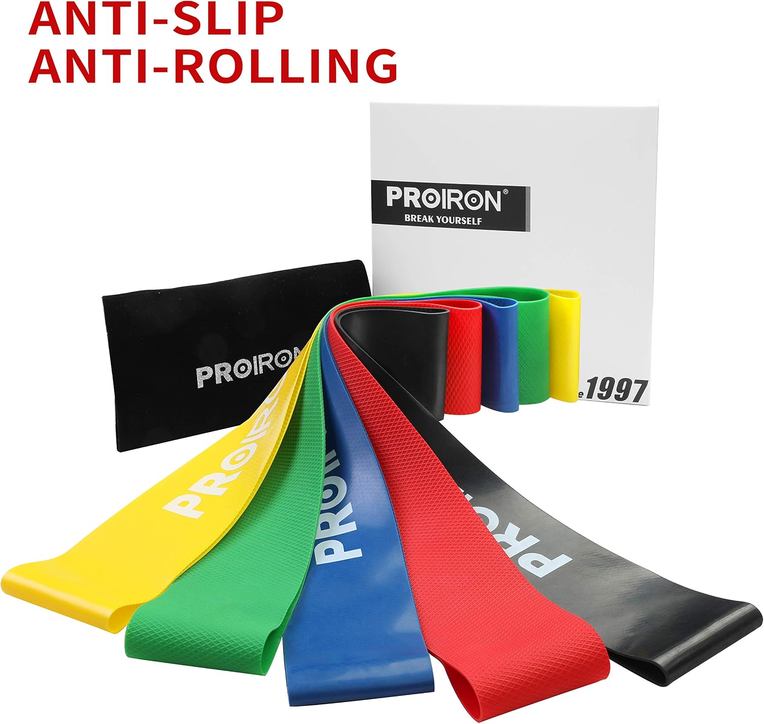 PROIRON Resistance Bands, Resistant Bands, Exercise Bands Resistance ...