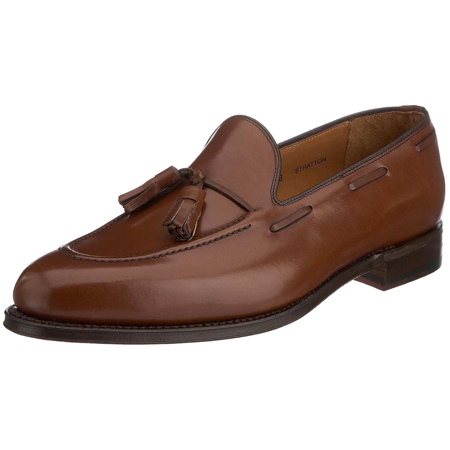 John Spencer Men's Stratton Loafer Brown 6829 47 EU/13 UK: Amazon.co.uk ...
