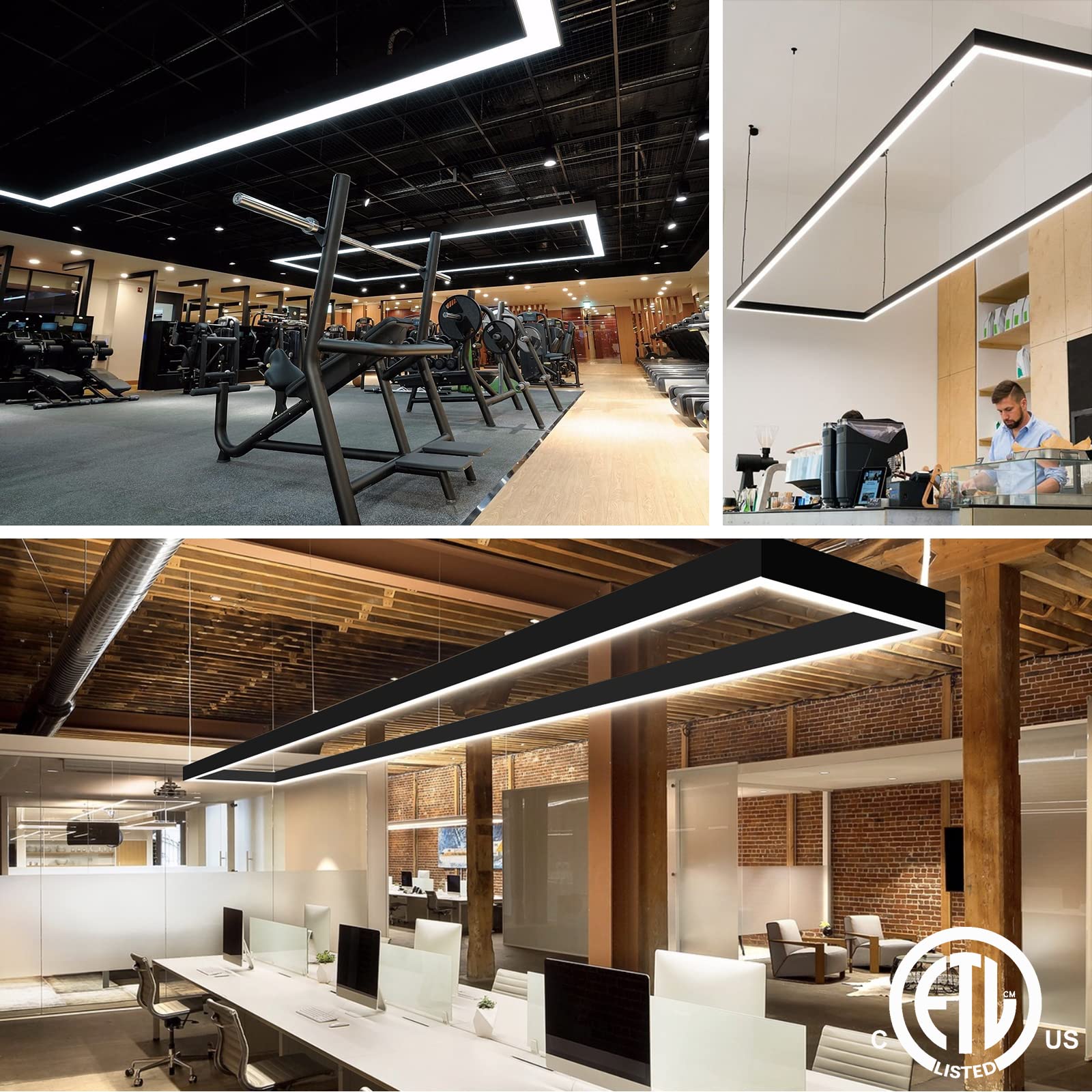 Mua Barrina 1st-Generation LED Linear Light Set with Remote, 5FT x 5FT ...