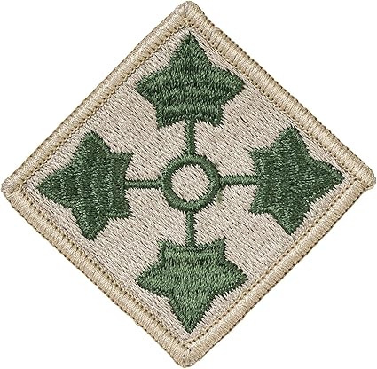 Amazon.com: AGSU PATCH, 4th Infantry Division: Clothing