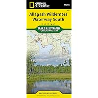Allagash Wilderness Waterway South Map (National Geographic Trails ...