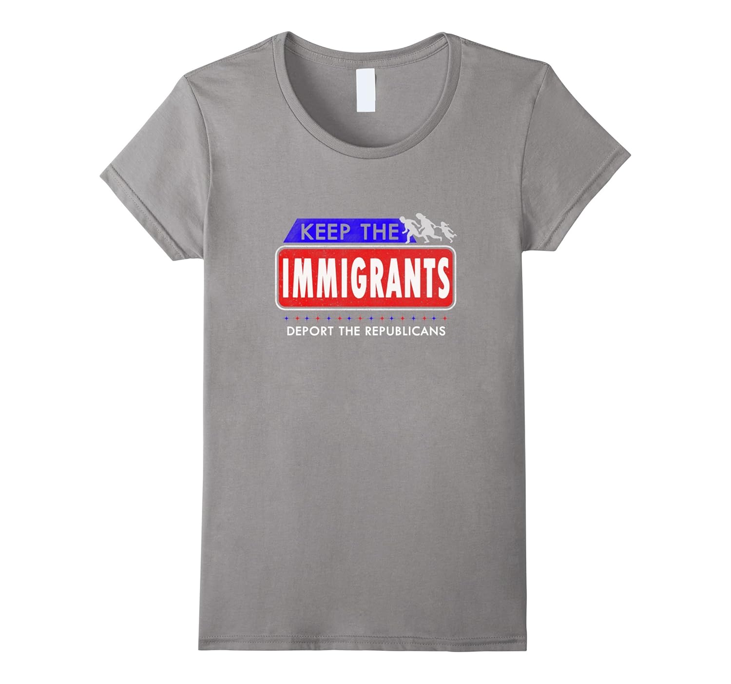 Keep the immigrants – Deport the republicans protest shirt-4LVS