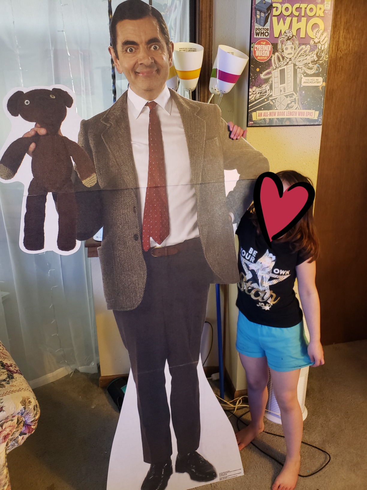 $8/mo - Finance Cardboard People Mr. Bean Life Size Cardboard Cutout ...