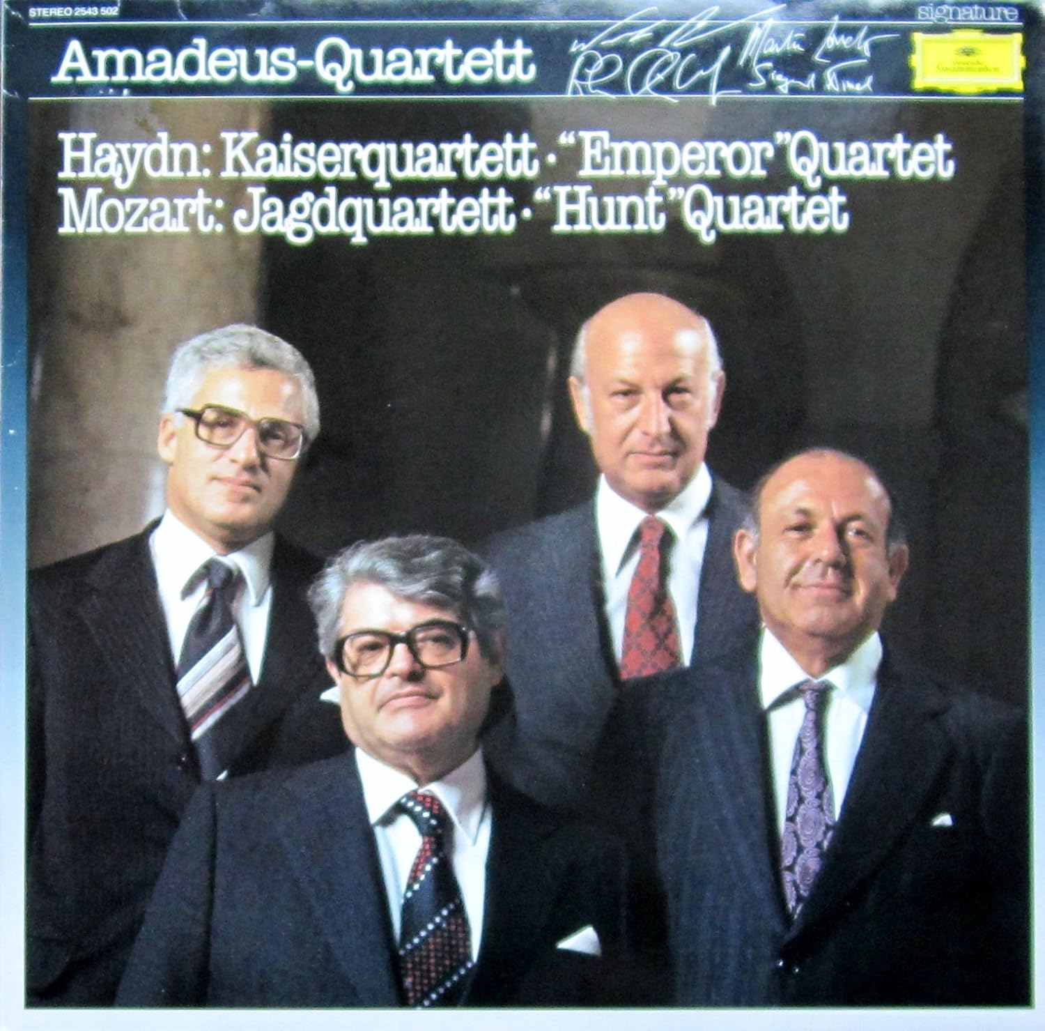 Haydn: Kaiserquartett (Emperor Quartet)/Mozart: Jagdquartett (Hunt Quartet) [Vinyl LP ...
