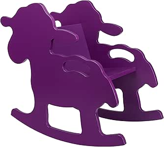 Amazon.com : Wooden Lamb Rocker : Childrens Rocking Ride Ons ...