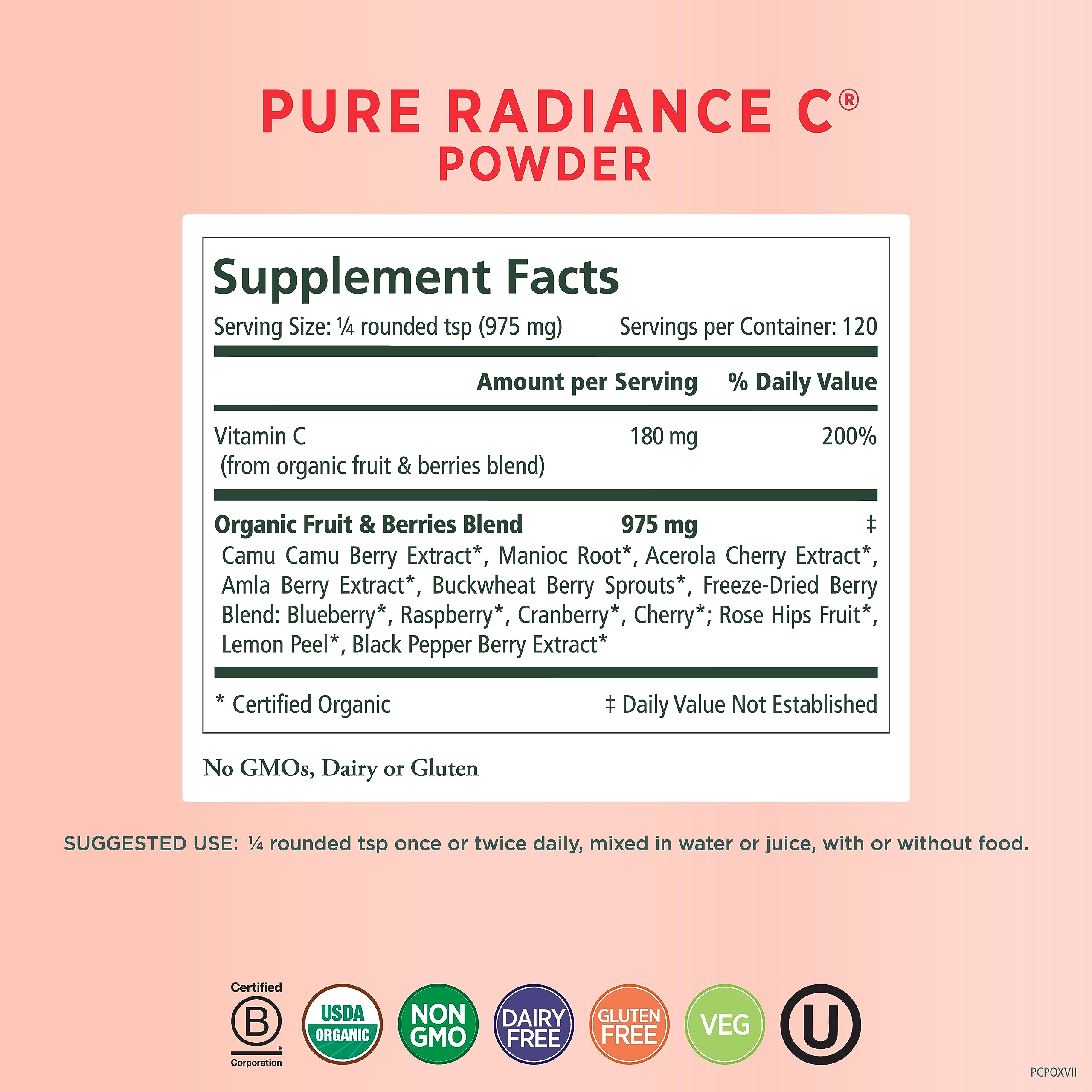 Mua Pure Synergy Pure Radiance C | Organic Vitamin C Powder | 100% ...