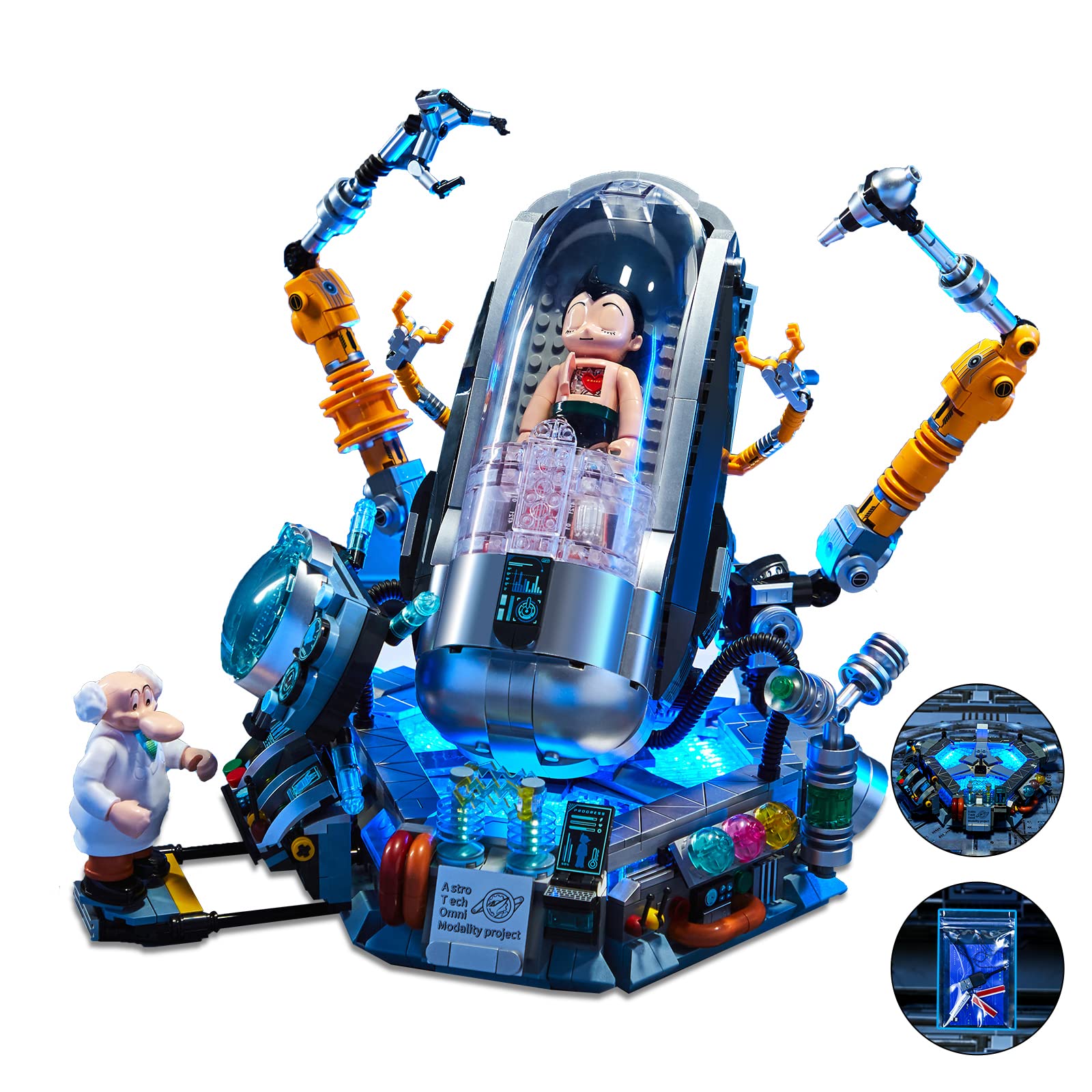 Mua BRICKKK Astro Boy Building Set for Adults: Pantasy Mechanical ...
