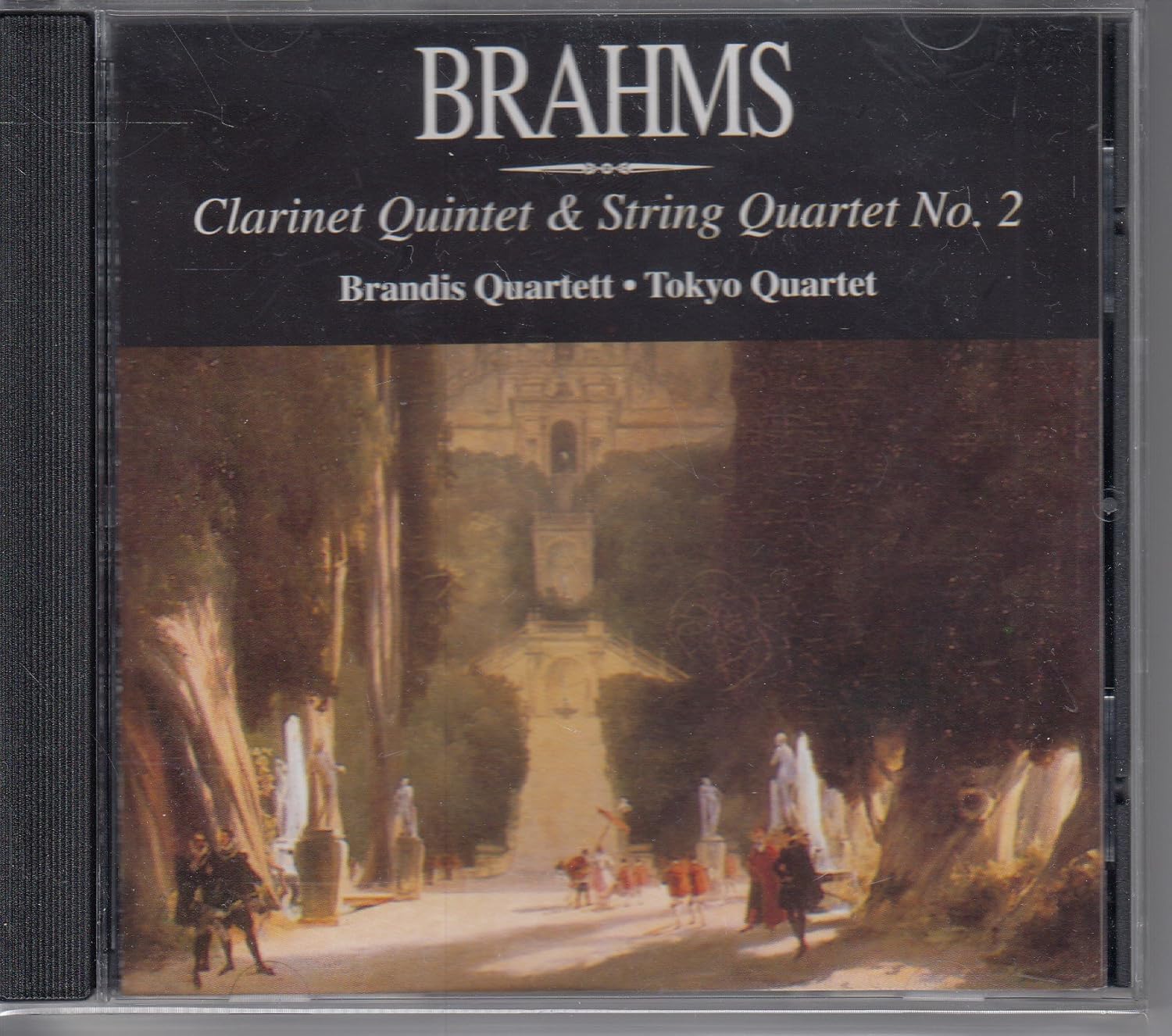 BRAHMS - CLARINET QUINTET & STRING QUARTET No. 2 / BRANDIS QUARTET - V/A: Amazon.de: Musik