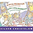 Cinco monitos brincando en la cama/Five Little Monkeys Jumping on the ...
