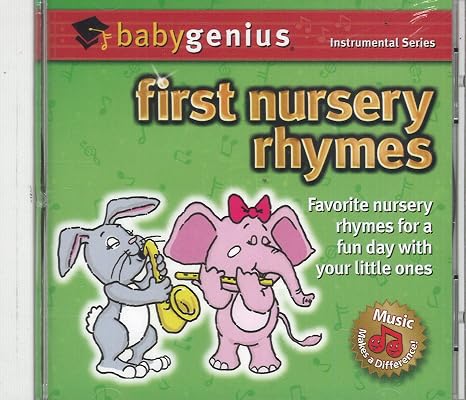 Various Artists - Baby Genius: First Nursery Rhymes - Amazon.com Music