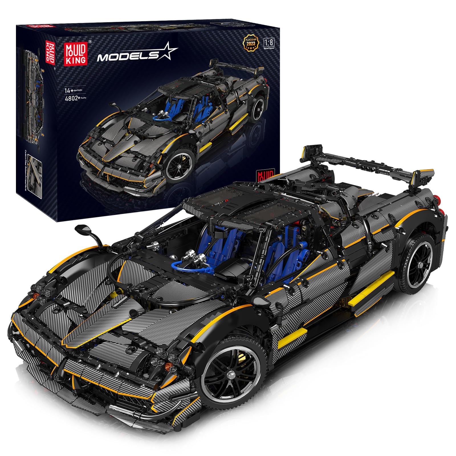 Mua Mould King Car Building Kit for Adults, 1:8 Scale Supercar with ...
