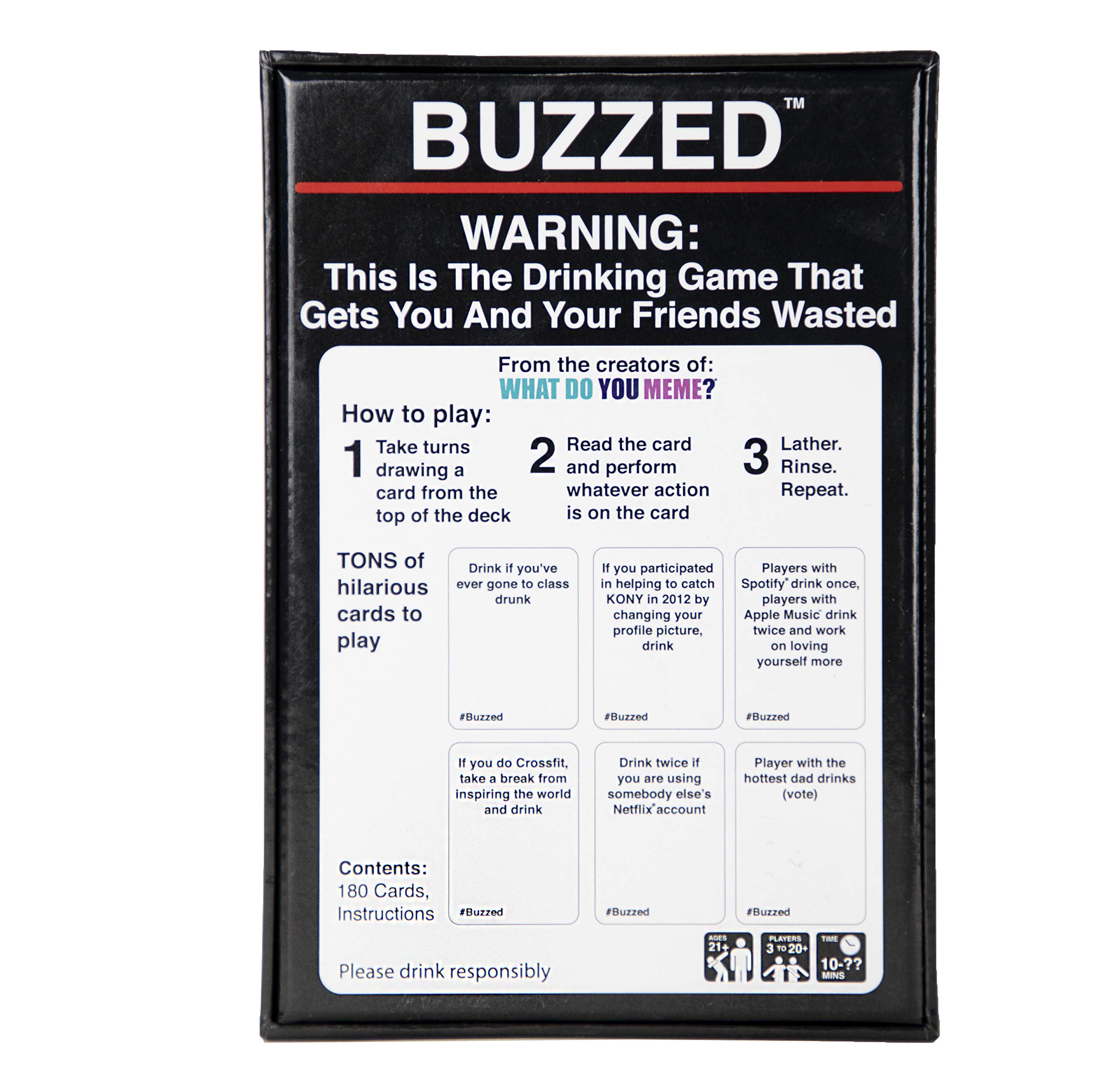 Buzzed The Summer Drinking Game That Will Get You Your Friends 