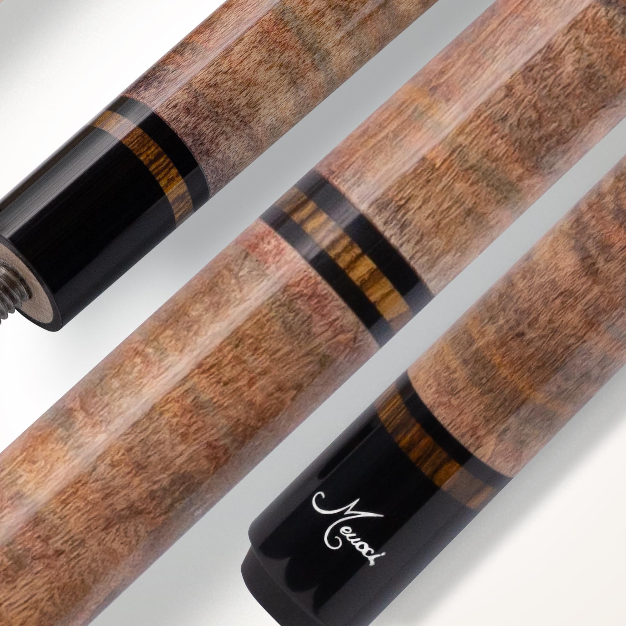 Mua Meucci Pool Cue - All Natural Wood with Rainbow Stain - Pool Stick ...