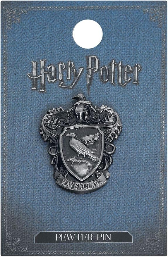 Harry Potter Ravenclaw Pin silver-coloured: Amazon.co.uk: Toys & Games