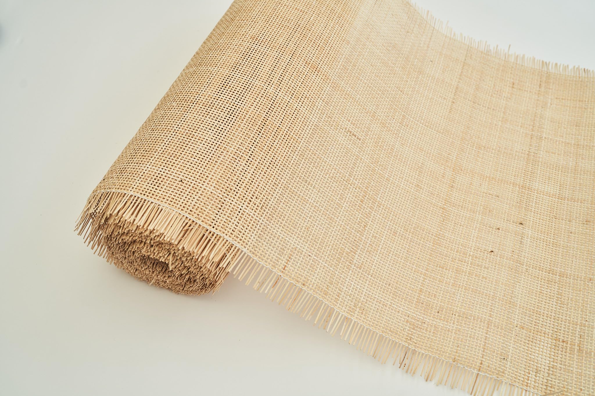 Mua 24" Width Natural Rattan Square Webbing, Radio Weave, Rattan for ...