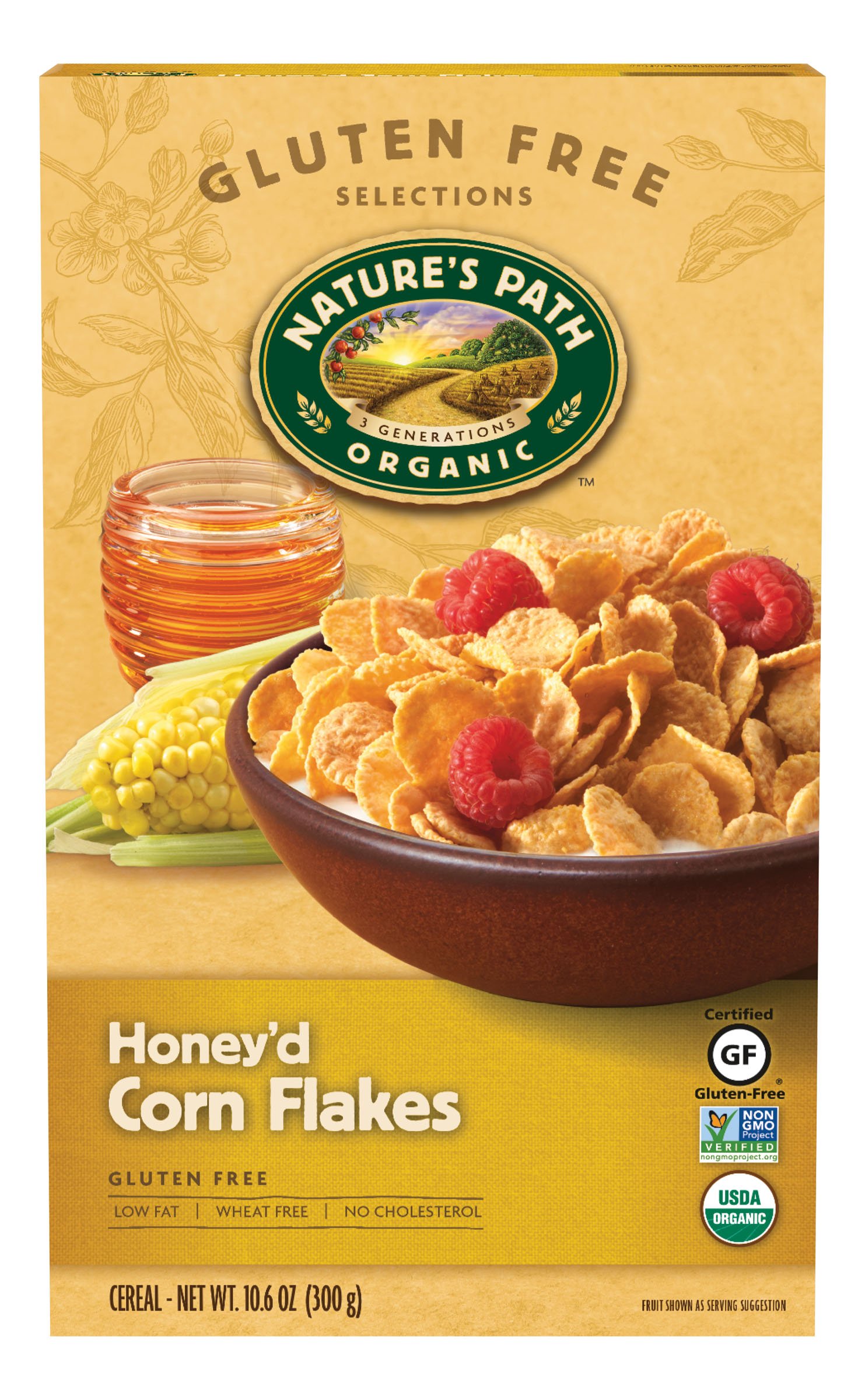 Amazon.com: Nature's Path Organic Gluten-Free Cereal, Crunchy Maple ...