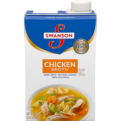 Swanson Chicken Broth, 48 Ounce Resealable Carton in Oman | Whizz Chicken