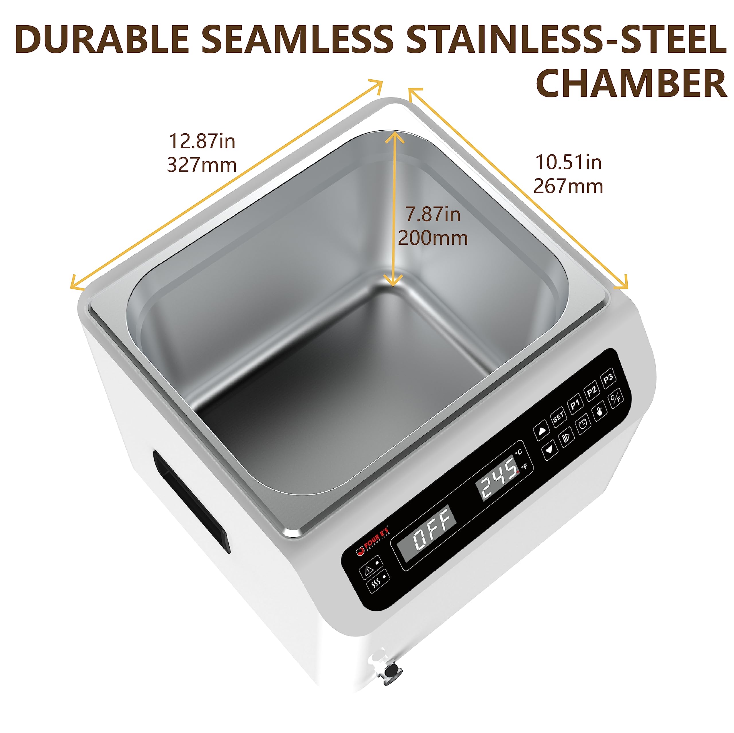 Mua 4E'S USA Water Bath - Digital 13 Liter Laboratory Electric Water ...