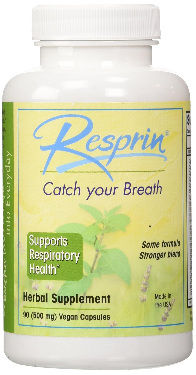 90 Resprin Natural Breathing Enhancement Respiratory Allergy Pollution ...