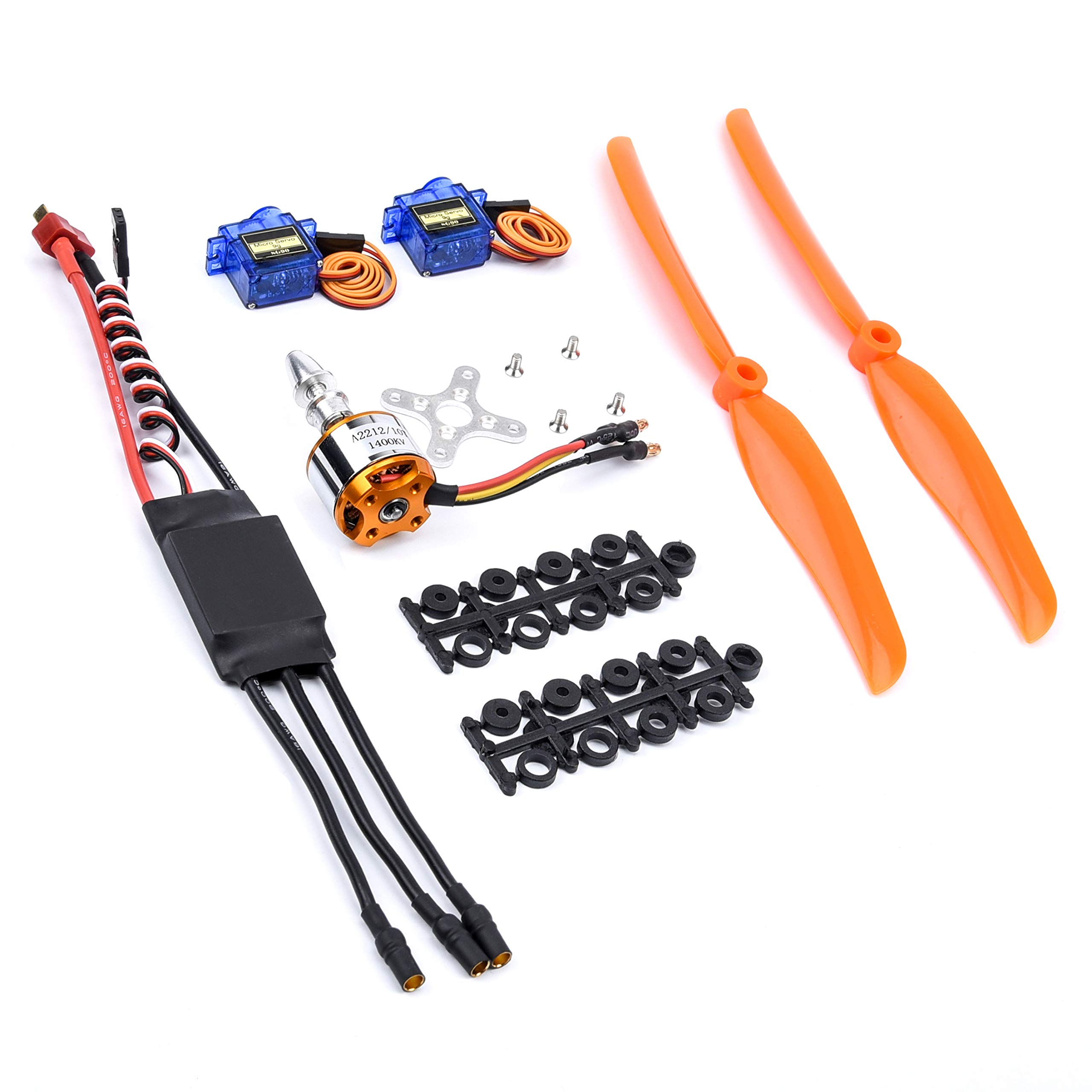 Mua RC A2212 1400KV Brushless Motor+30A ESC+SG90 Servos+8060 Propeller ...