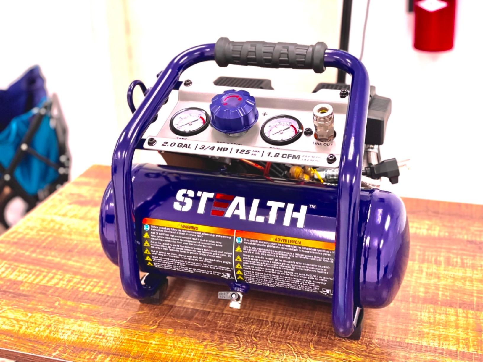 $30/mo - Finance Stealth Ultra Quiet Air Compressor, Only 60 Decibel 2 ...