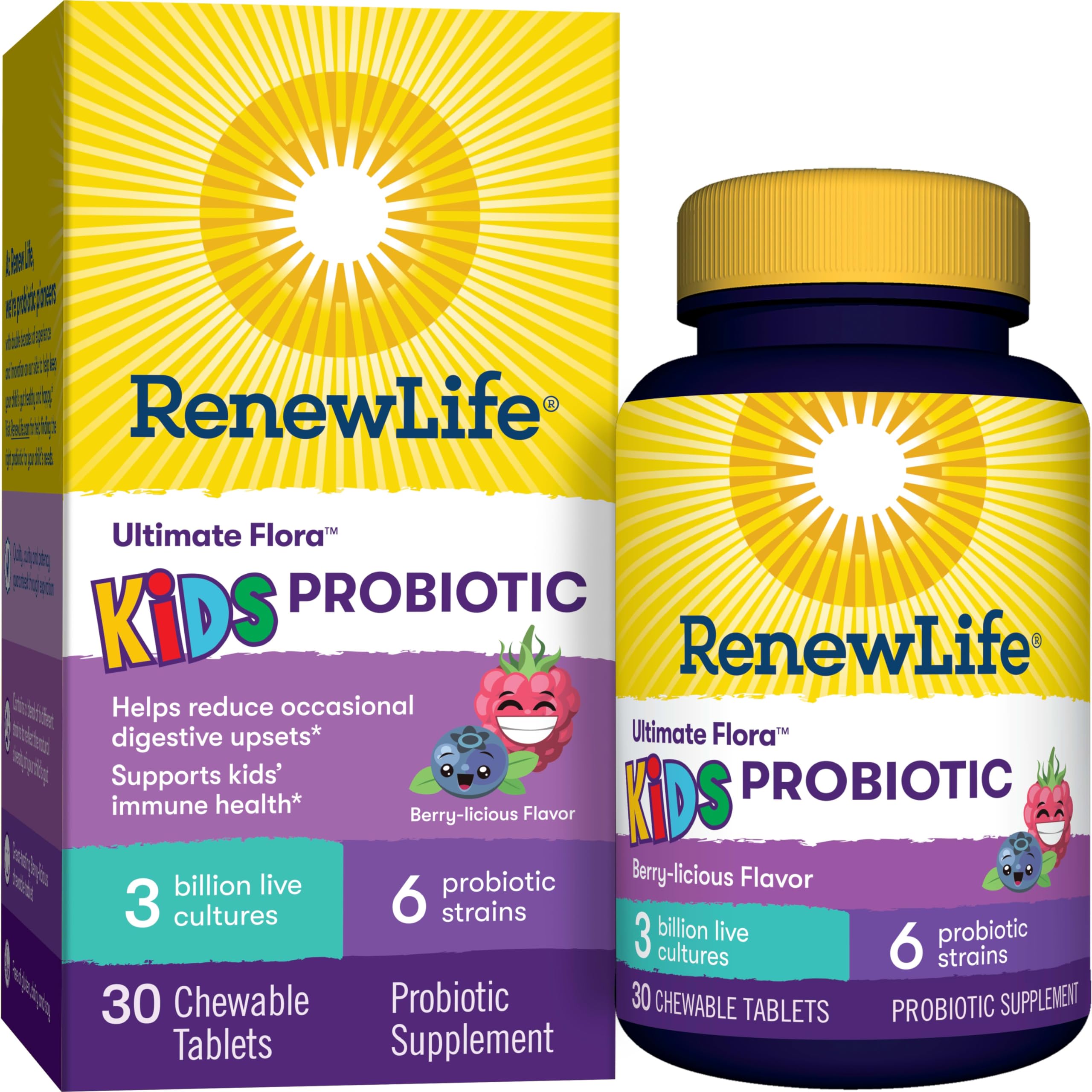 Mua Renew Life Kids Chewable Probiotic Tablets, Daily Supplement ...