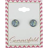 Amazon.com: Summerfield Collection Stainless Steel Pearly Silver Lilac ...